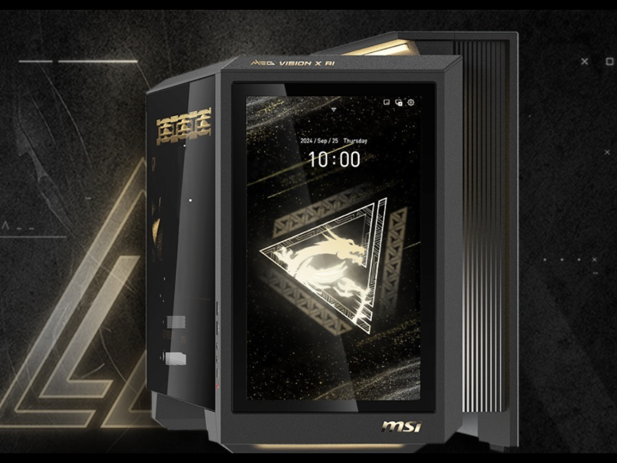 MEG Vision X AI gaming PC: Features, Availability | Stuff India: The ...