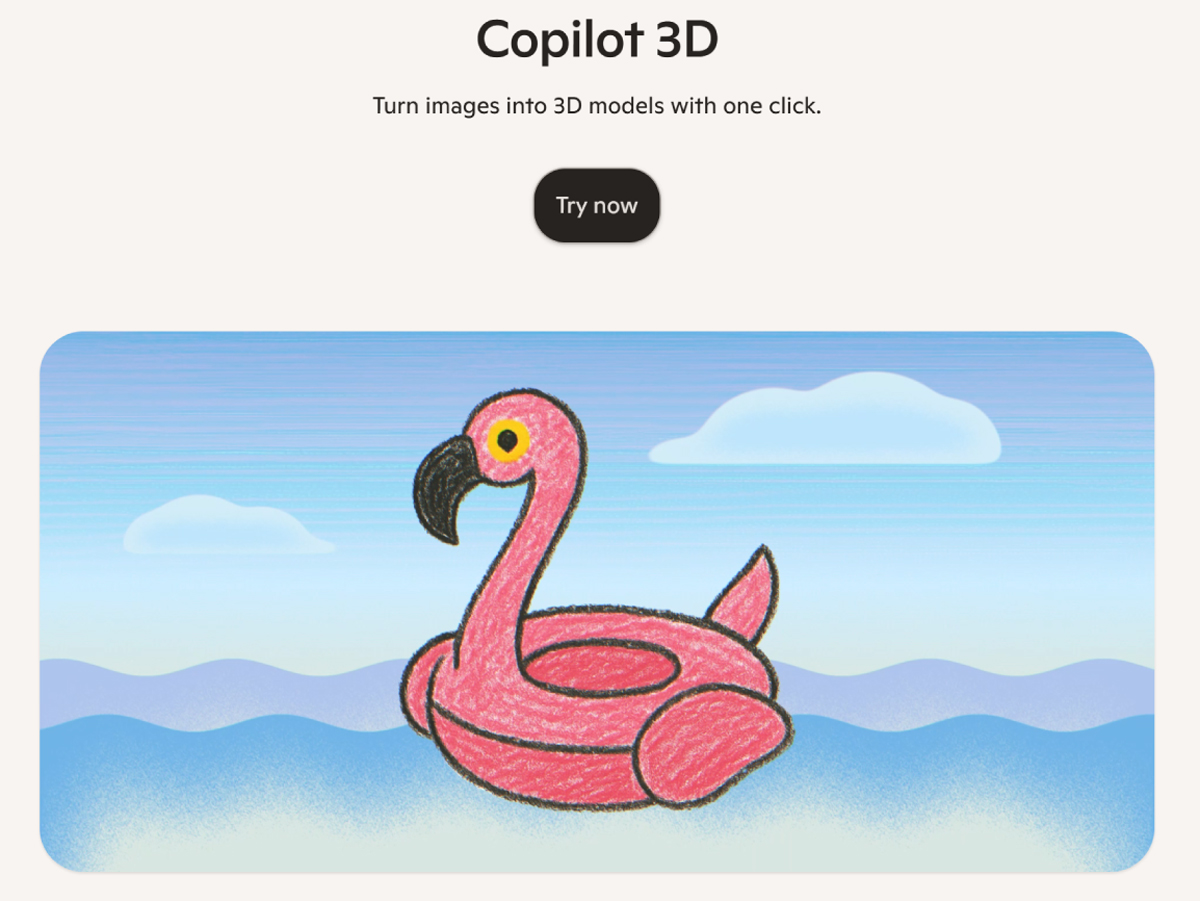 Microsoft Copilot transform 2D photos into usable 3D models | Stuff India